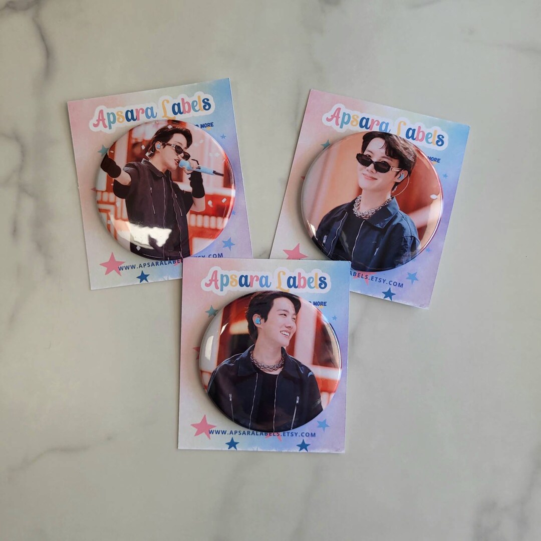 BTS Buttons Set, Button Pins, BTS Merch, Buttons for Women, Hobicore ...