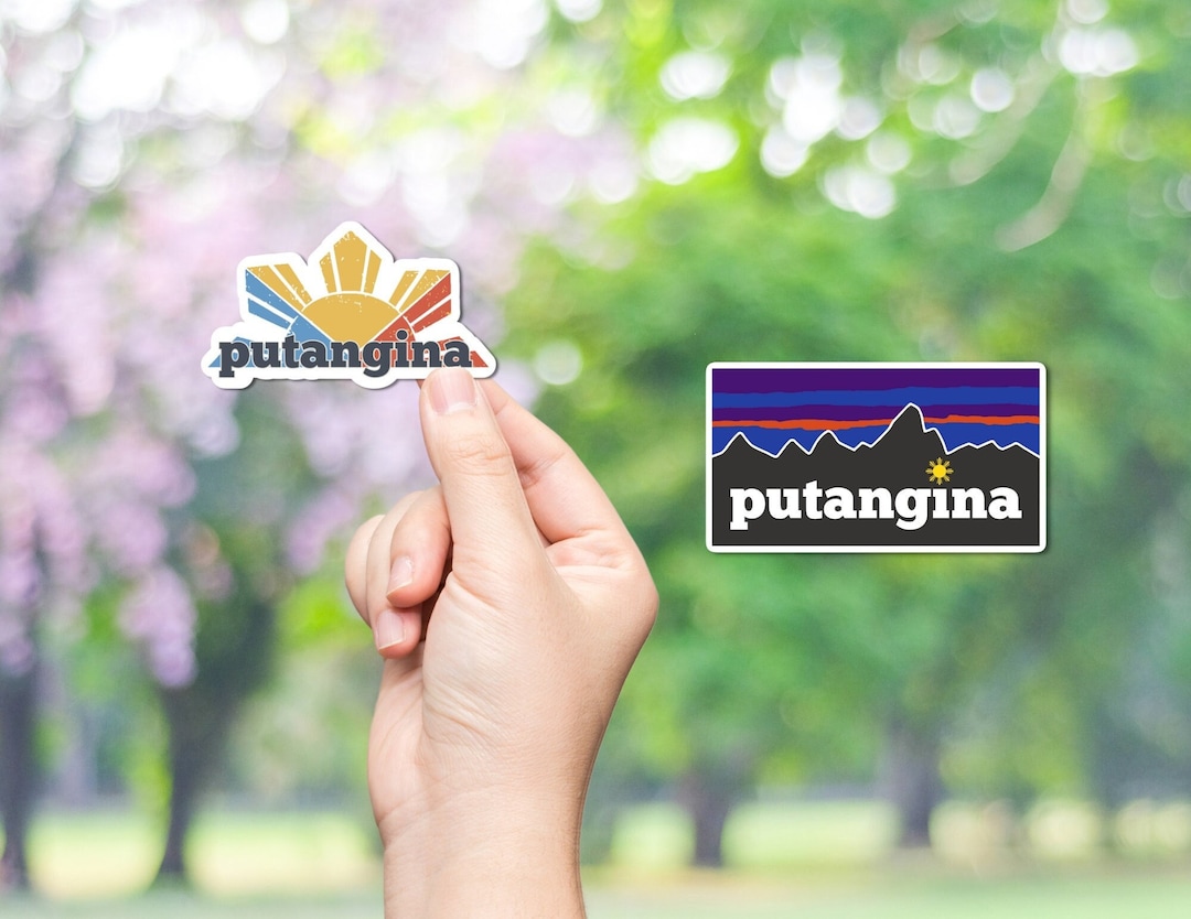 Putangina Filipino Sticker for Water Bottle, Filipino Sun, Philippines ...