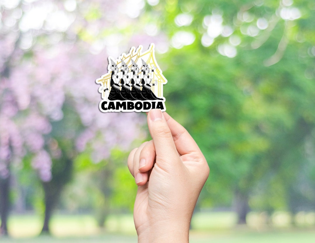 Khmer Sticker Apsara Cambodian Dancers Khmer Apsara - Etsy