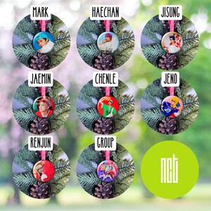 NCT Dream, Christmas Ornament, Nct Merch, Holiday Ornament, Kpop Merch ...