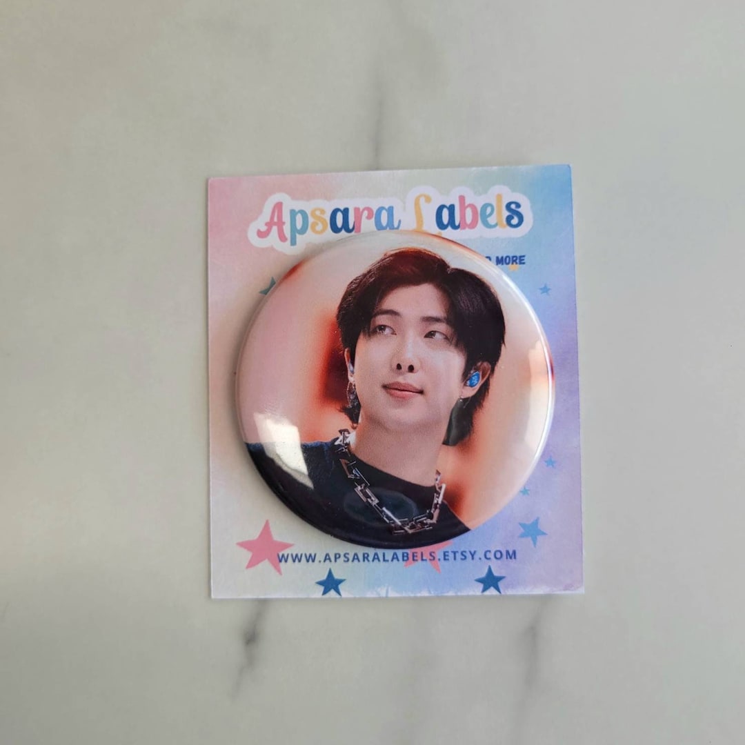 BTS Buttons Set, Button Pins, BTS Merch, Buttons for Women, Namjoon, RM ...