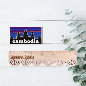 Khmer Sticker Cambodia Angkor Wat Sticker for Water Bottle - Etsy