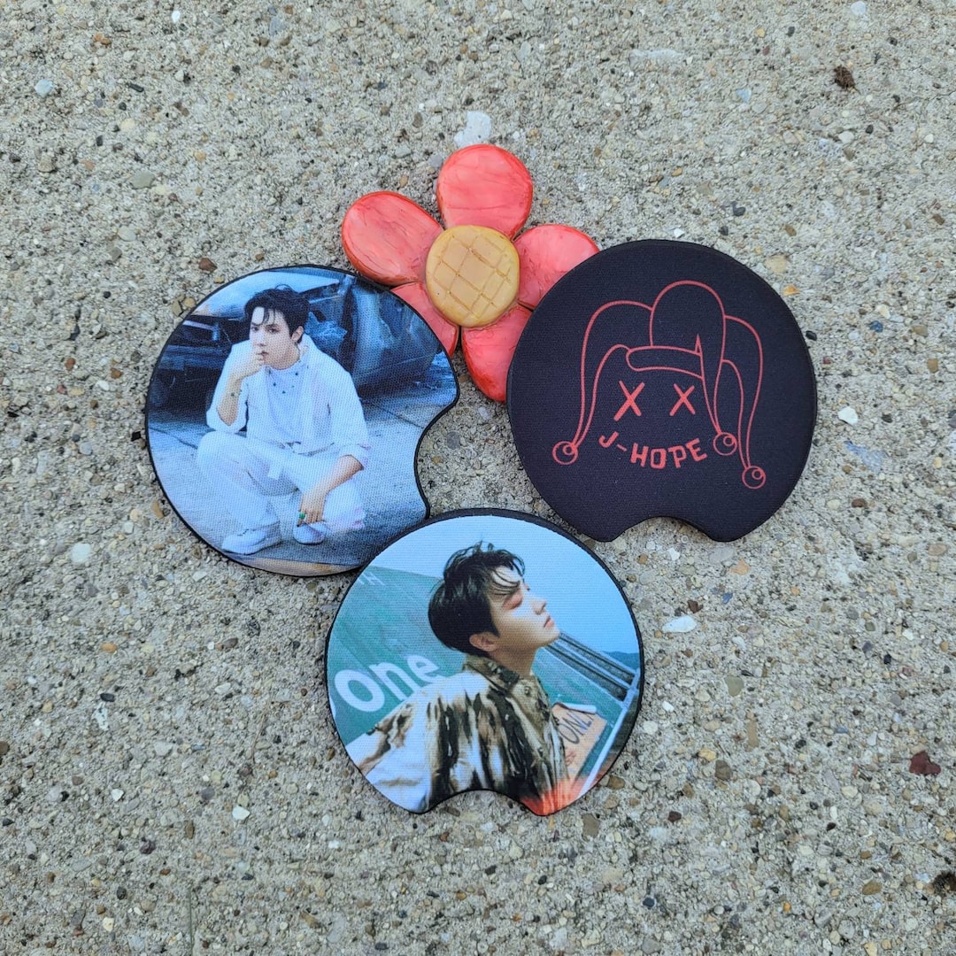 Kpop Car Coasters, Cup Holder, K-pop Car Accessories, Personalized Gift ...
