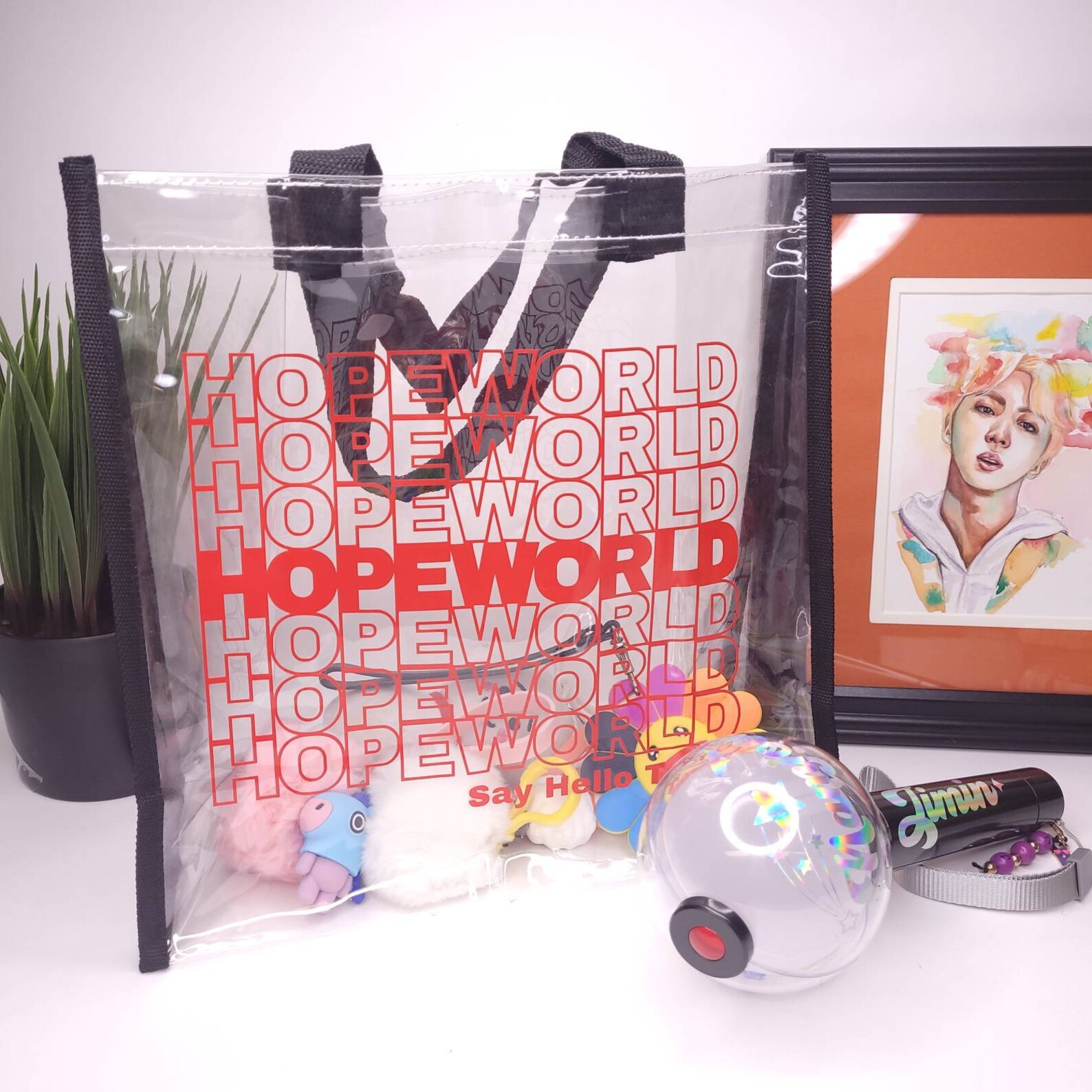 BTS Clear Stadium Bag Clear Concert Purse Crossbody Bag - Etsy