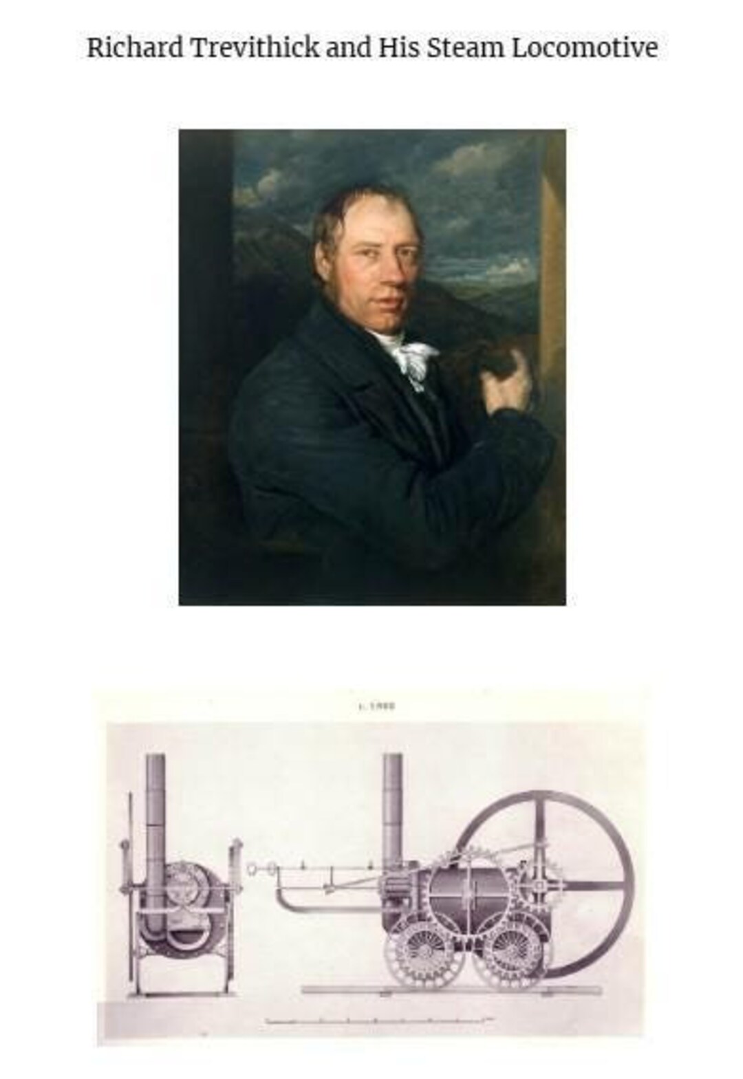 Inventor Lesson: Richard Trevithick - Etsy