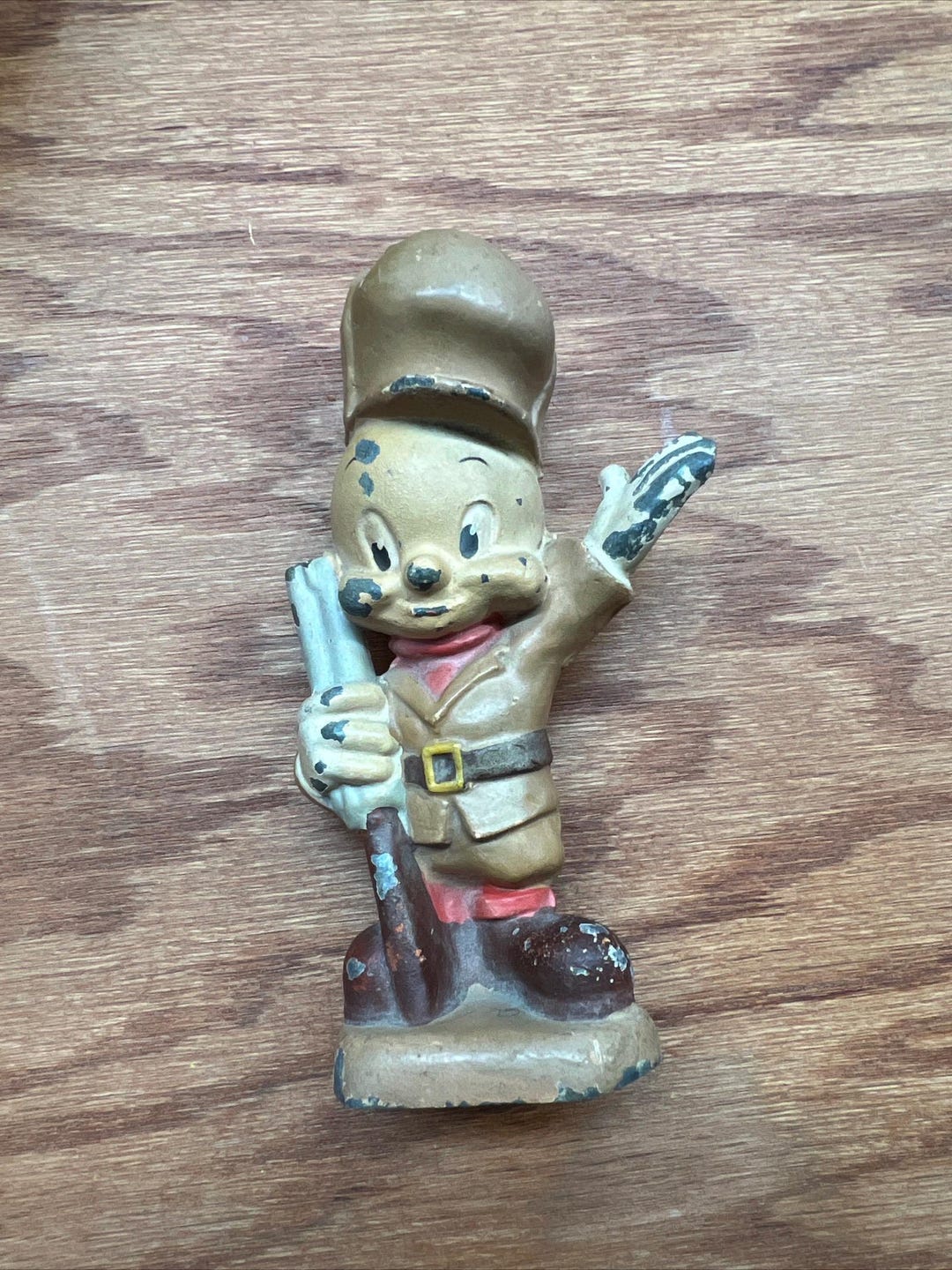 Antique Vintage Cast Iron Elmer Fudd With Rifle - Etsy