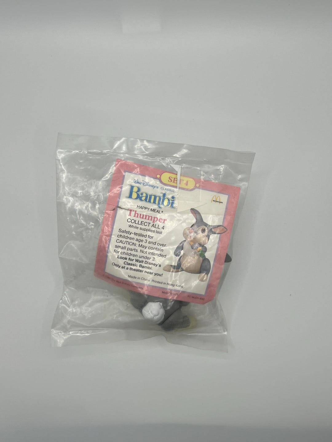 Mcdonalds 1988 Disney Bambi Happy Meal Toy 4 THUMPER NOS - Etsy