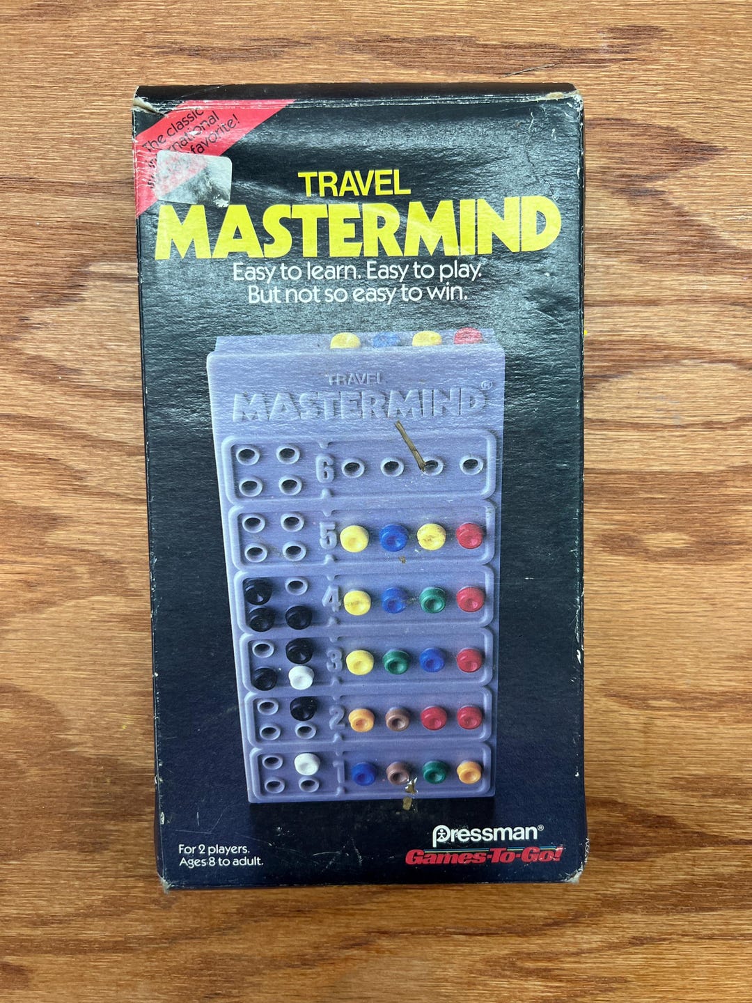 Vintage Travel Mastermind Board Game Pressman Strategy Game - Etsy