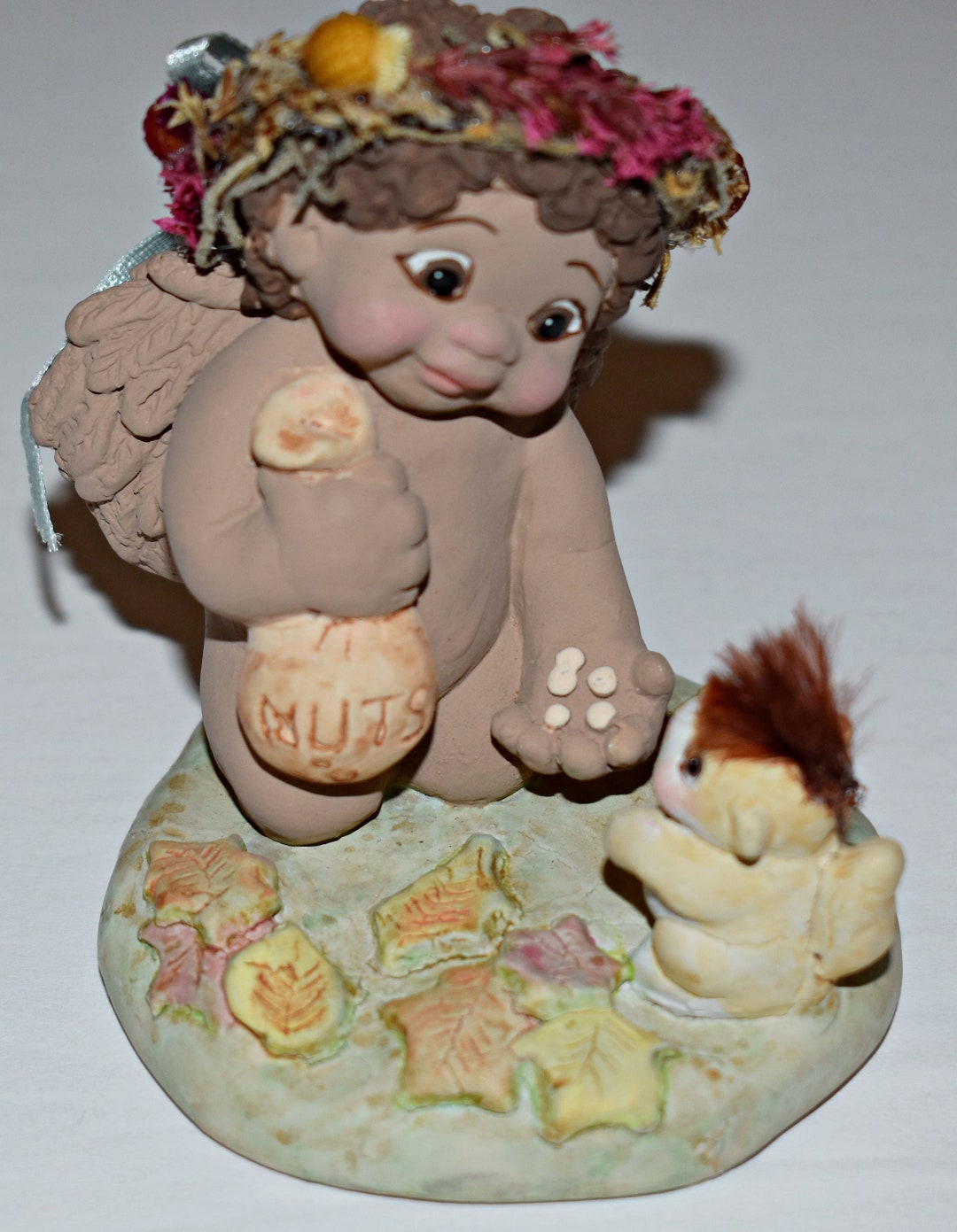 Dreamsicles Figurine - Brown Baggin' - 1996 Cast Art - Cherub Angel ...