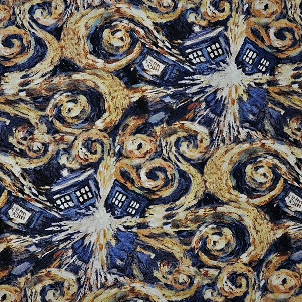 Tardis Wallpaper Van Gogh