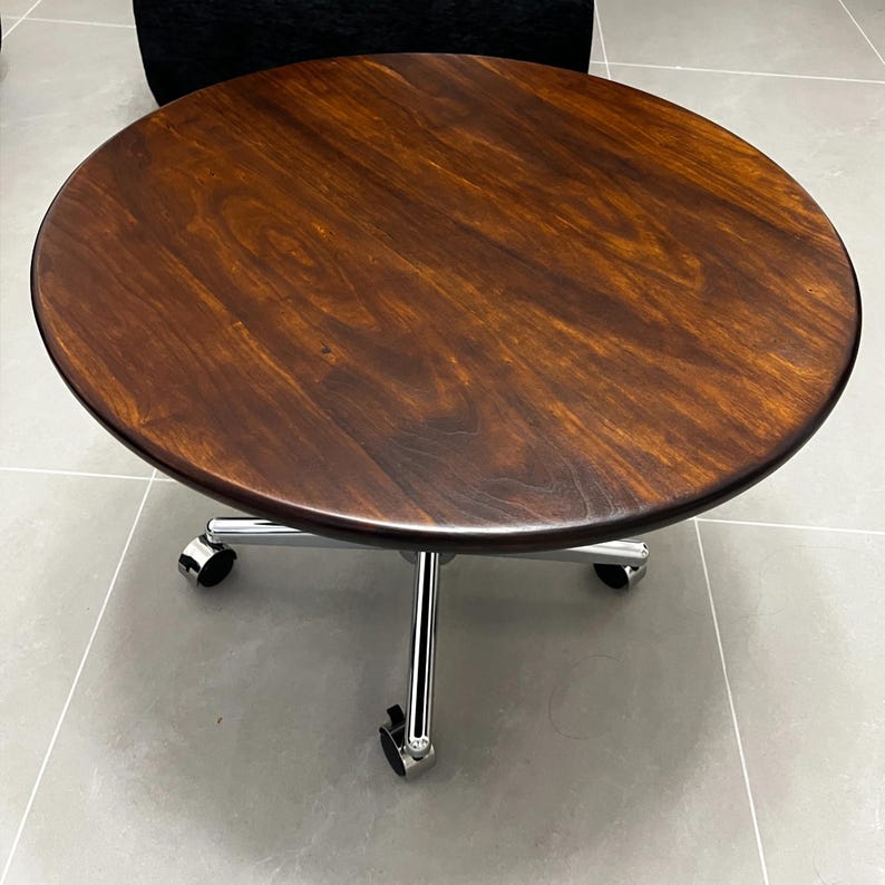 Round Walnut Table Top,restaurant Table Tops Wooden Desk,top Natural ...