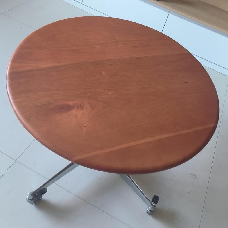 Round Walnut Table Top,restaurant Table Tops Wooden Desk,top Natural ...