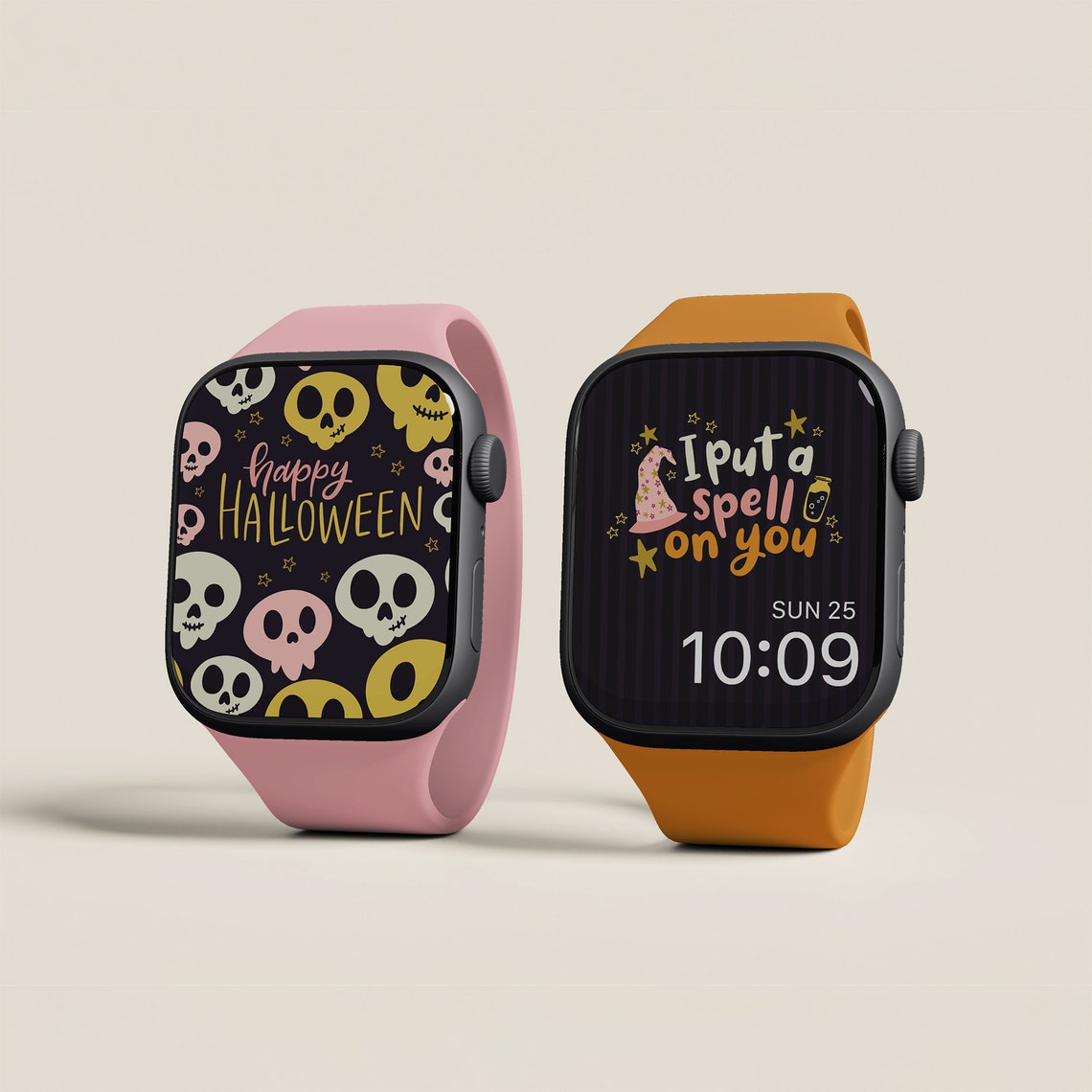 Spooky Ghost Apple Watch Faces (digital Download - Etsy