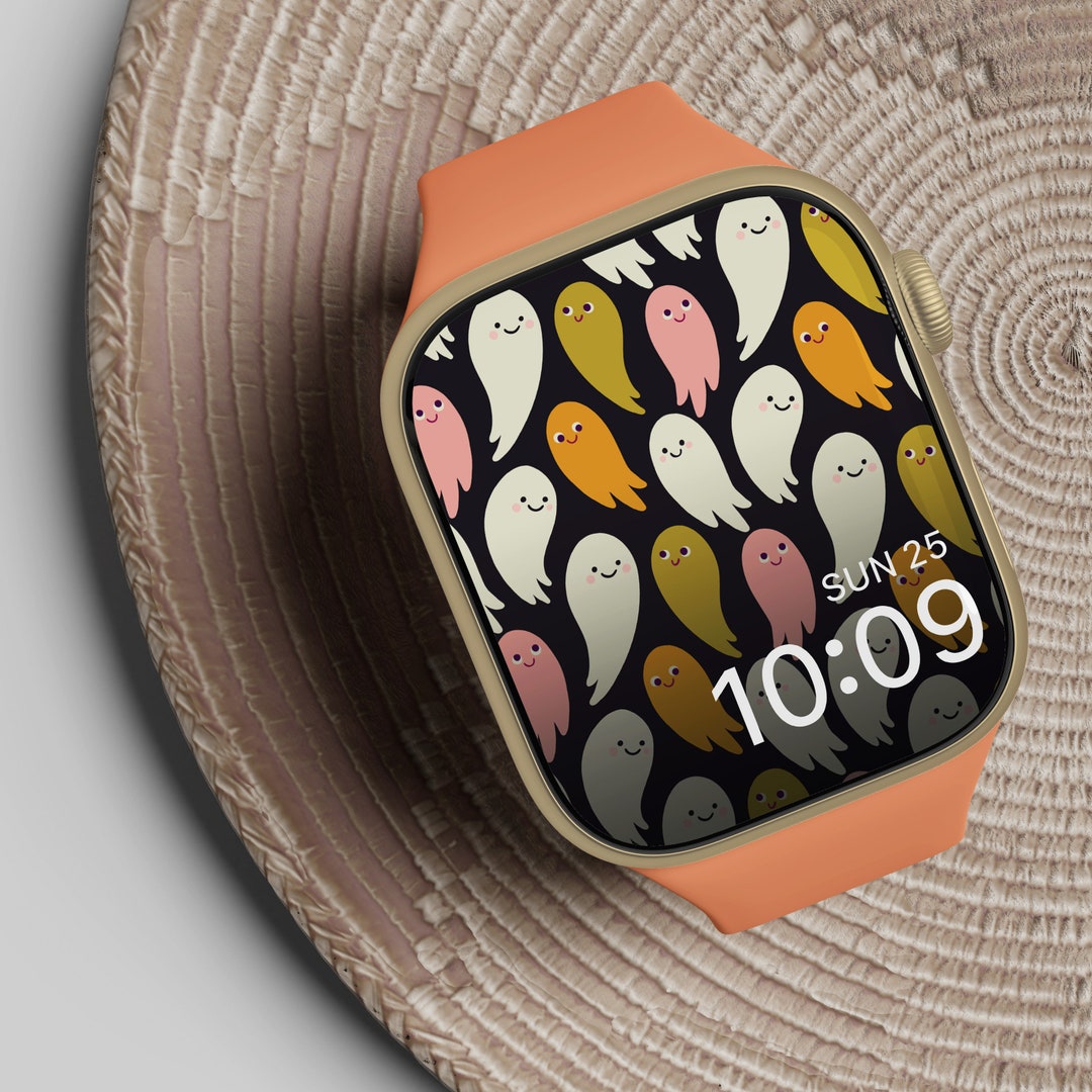 Spooky Ghost Apple Watch Faces (digital Download - Etsy