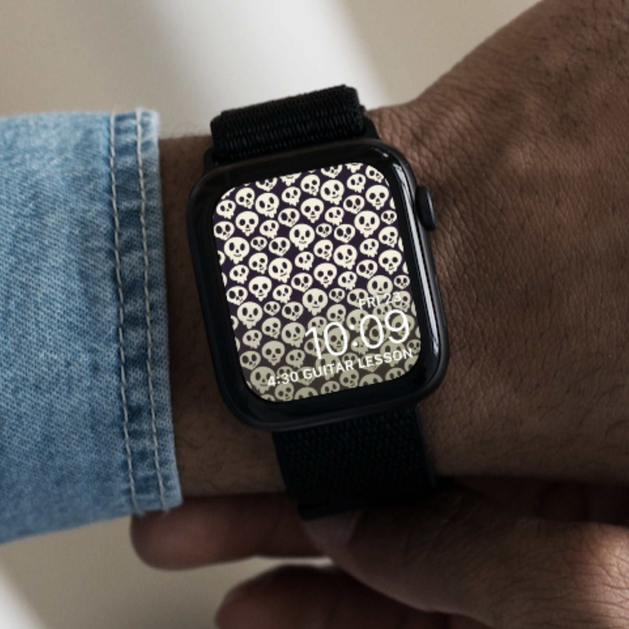 Halloween Apple Watch Wallpaper | Fun Spooky Faces (digital Download ...