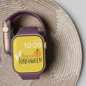 Halloween Watch Faces, Watch Face Halloween, Fall Watch Face, Pink ...