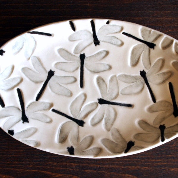 Dragonfly Dish - Etsy