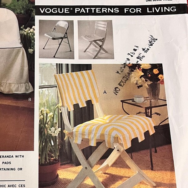 Chair Cover Patterns - Etsy