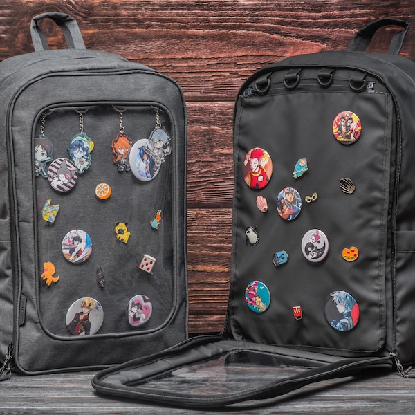 Pin Display Backpack - Etsy