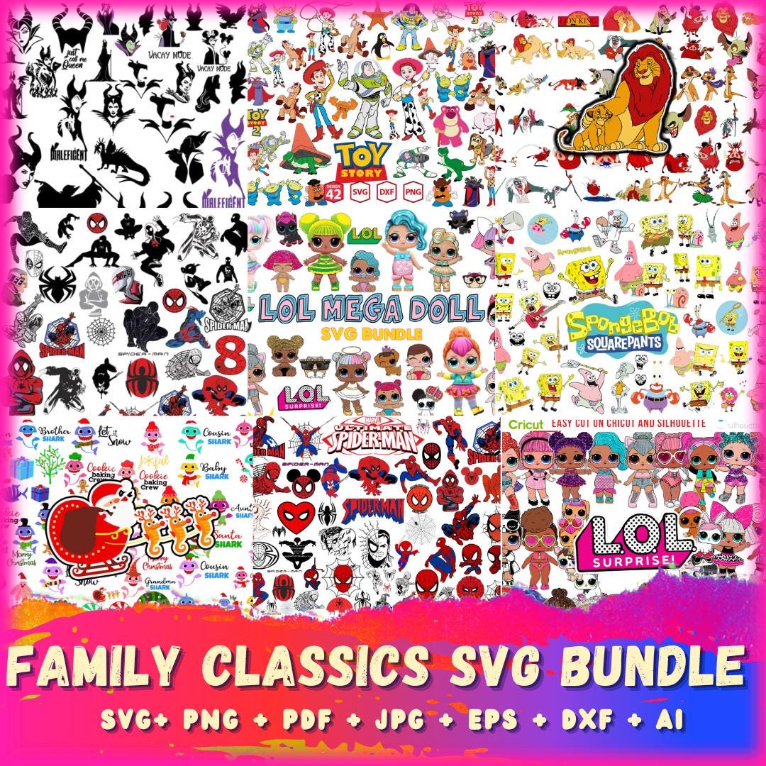 Mega Bundle, Holiday, Bundle Svg, Printable Designs, Mega Bundle SVG ...