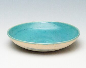 Aqua Blue Bowl | Etsy
