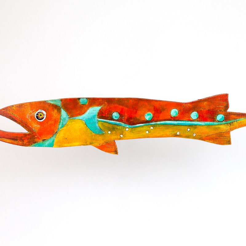 Whimsical Fish Art - Etsy