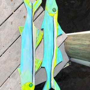 Painted Wooden Fish, Wooden Fish, Painted Fish, Fishing, Snook, Fish ...