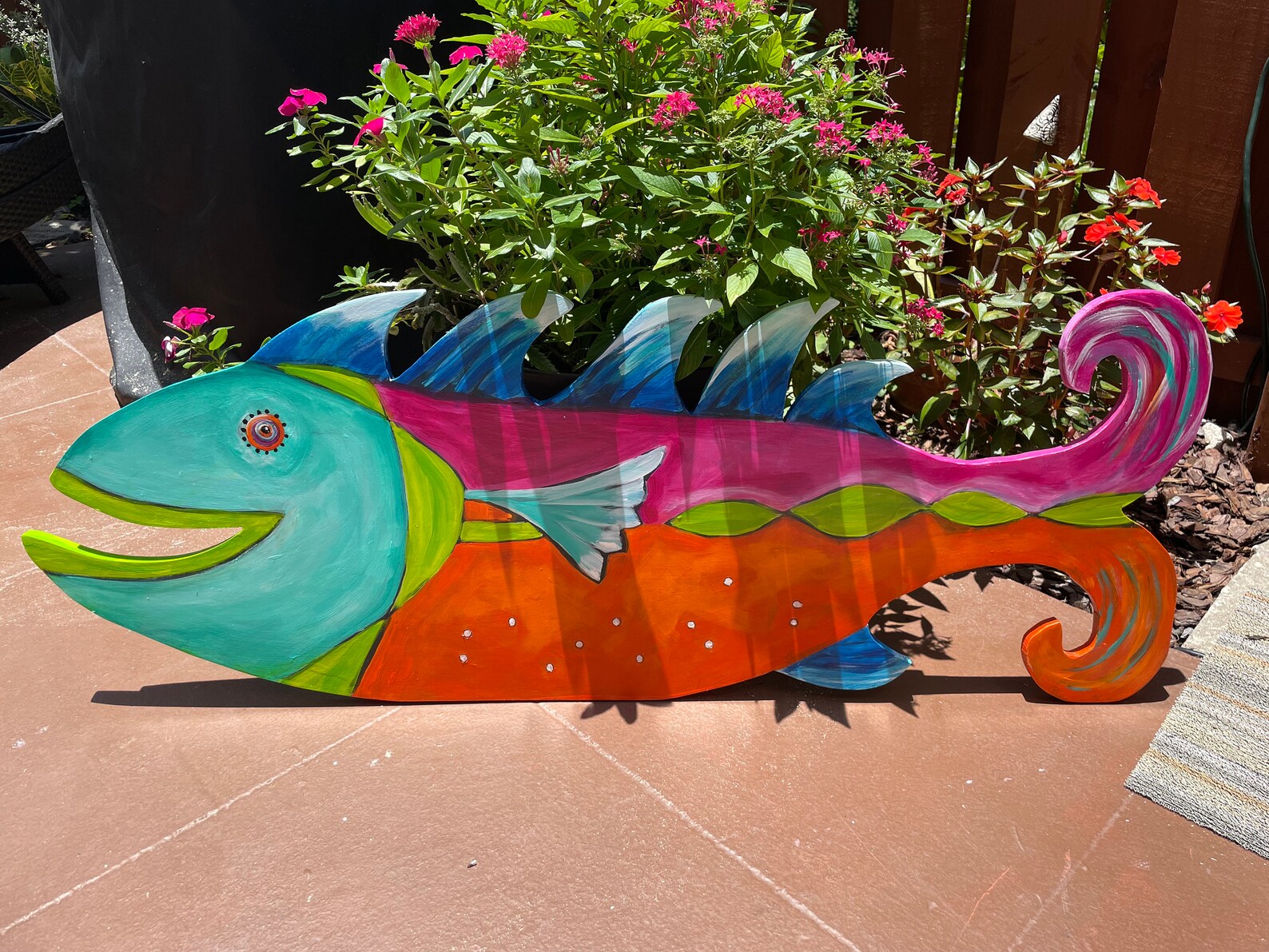 Fish Wall Hanging is a Perfect Gift for Fisherman. Wooden - Etsy