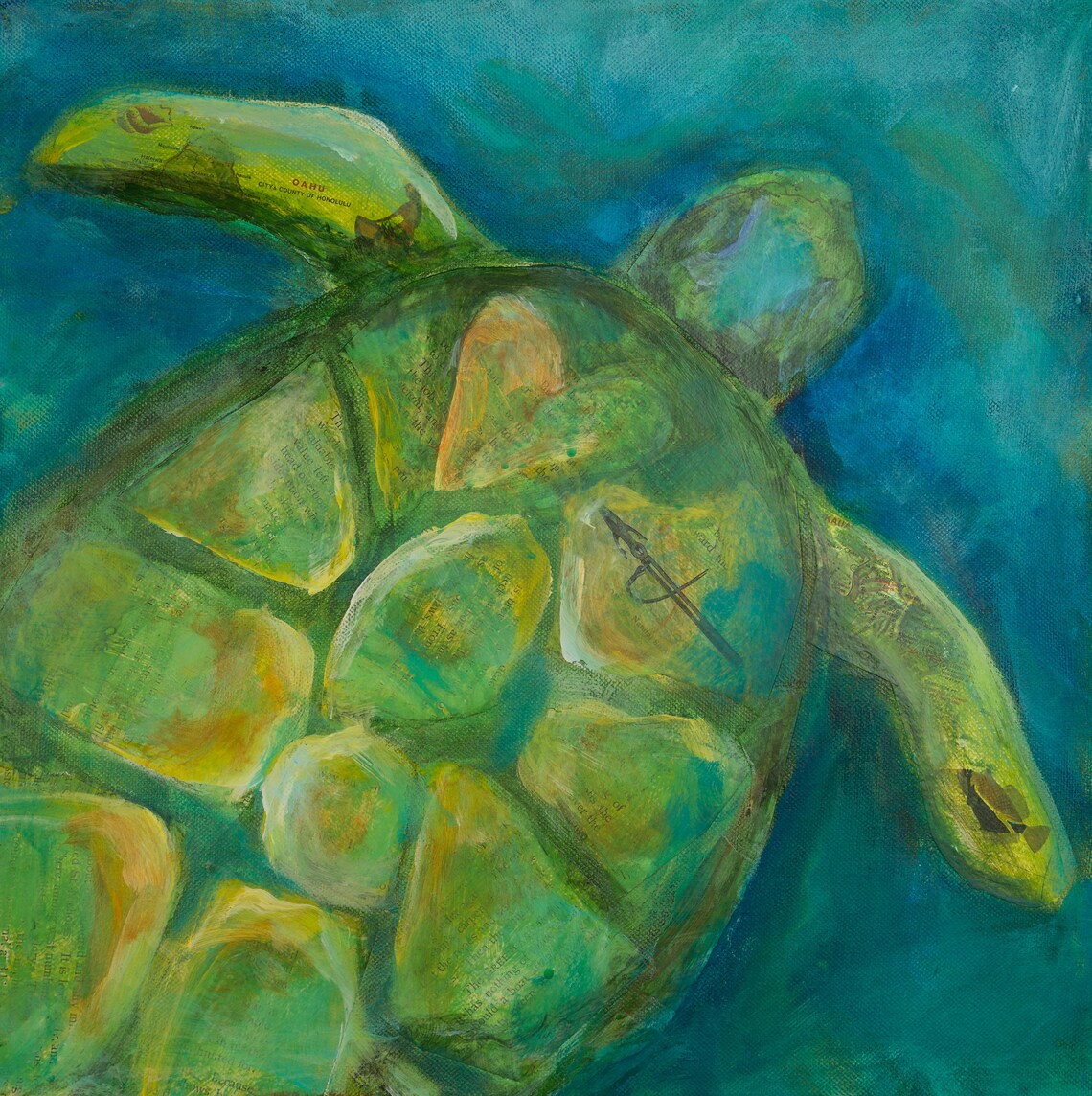 Sea Turtle PRINT Turtle Paintings Turtle Art Turtle Art - Etsy