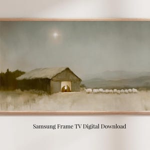 Holy Night - Nativity, Frame TV Digital Download, Frame TV, Christmas ...