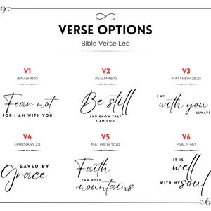 Personalized Bible Verse LED Light: Christian Gift, New Home Decor - Etsy