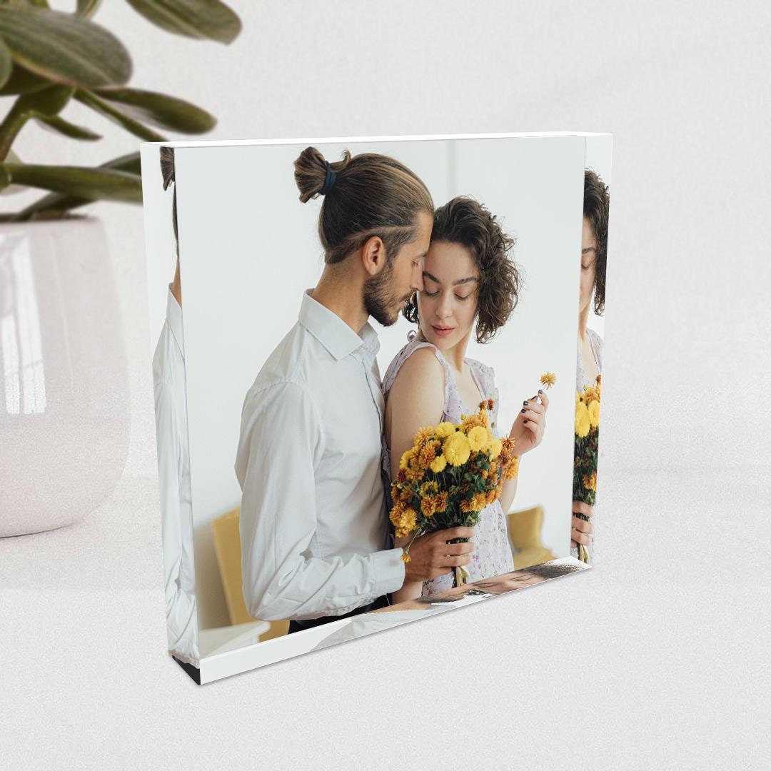 Acrylic Photo Print, Custom Acrylic Photo Plaque, Custom Anniversary ...