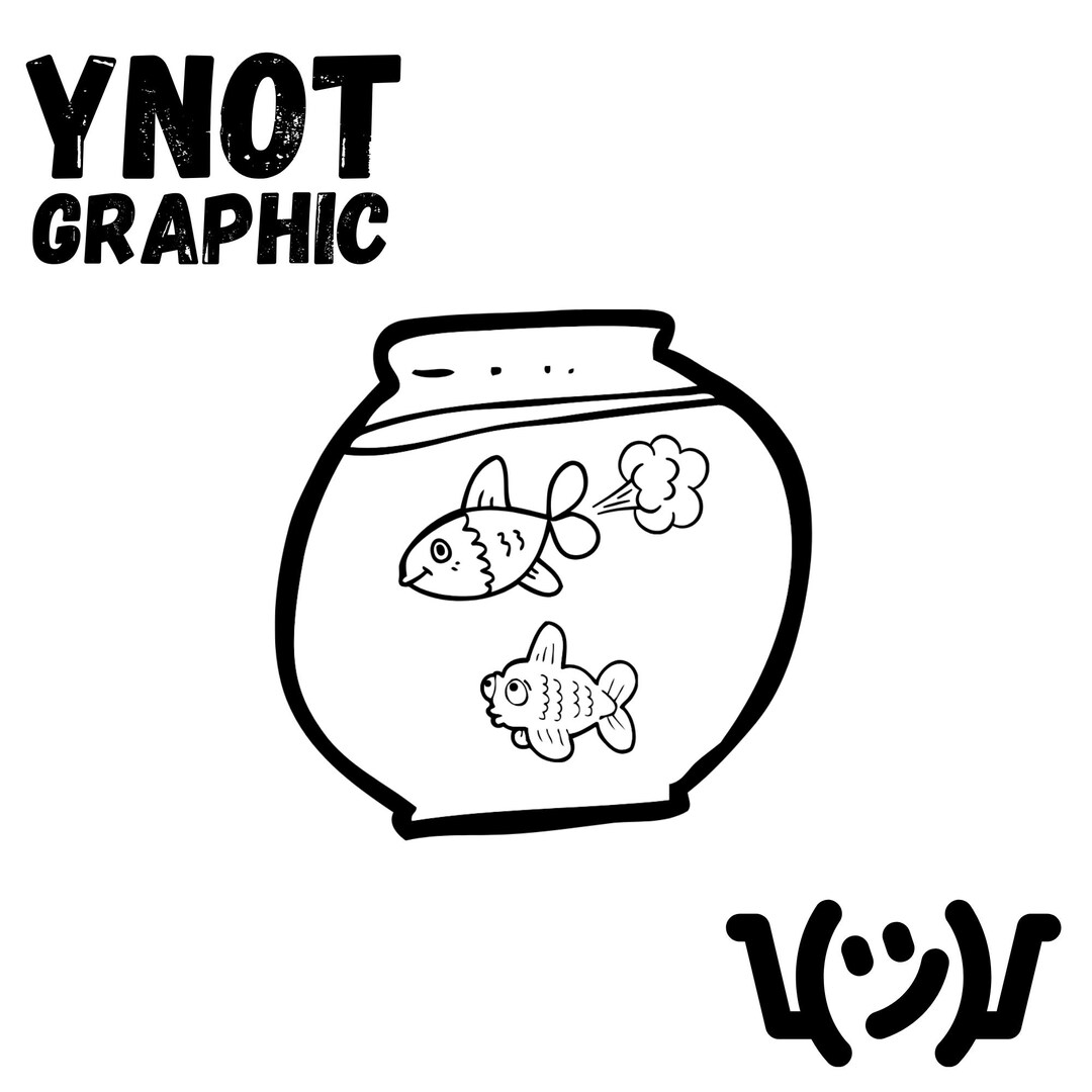 Instant Digital Download, Art Print, Fish, Fart, Gas, Tank, Aquarium ...