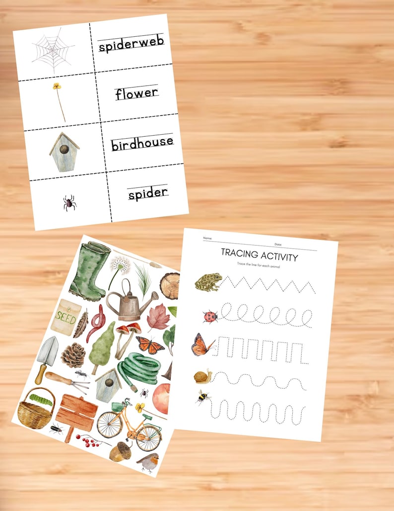 Woodland Scissor Skills Worksheets | Cutting Practice for Kids | Fine ...