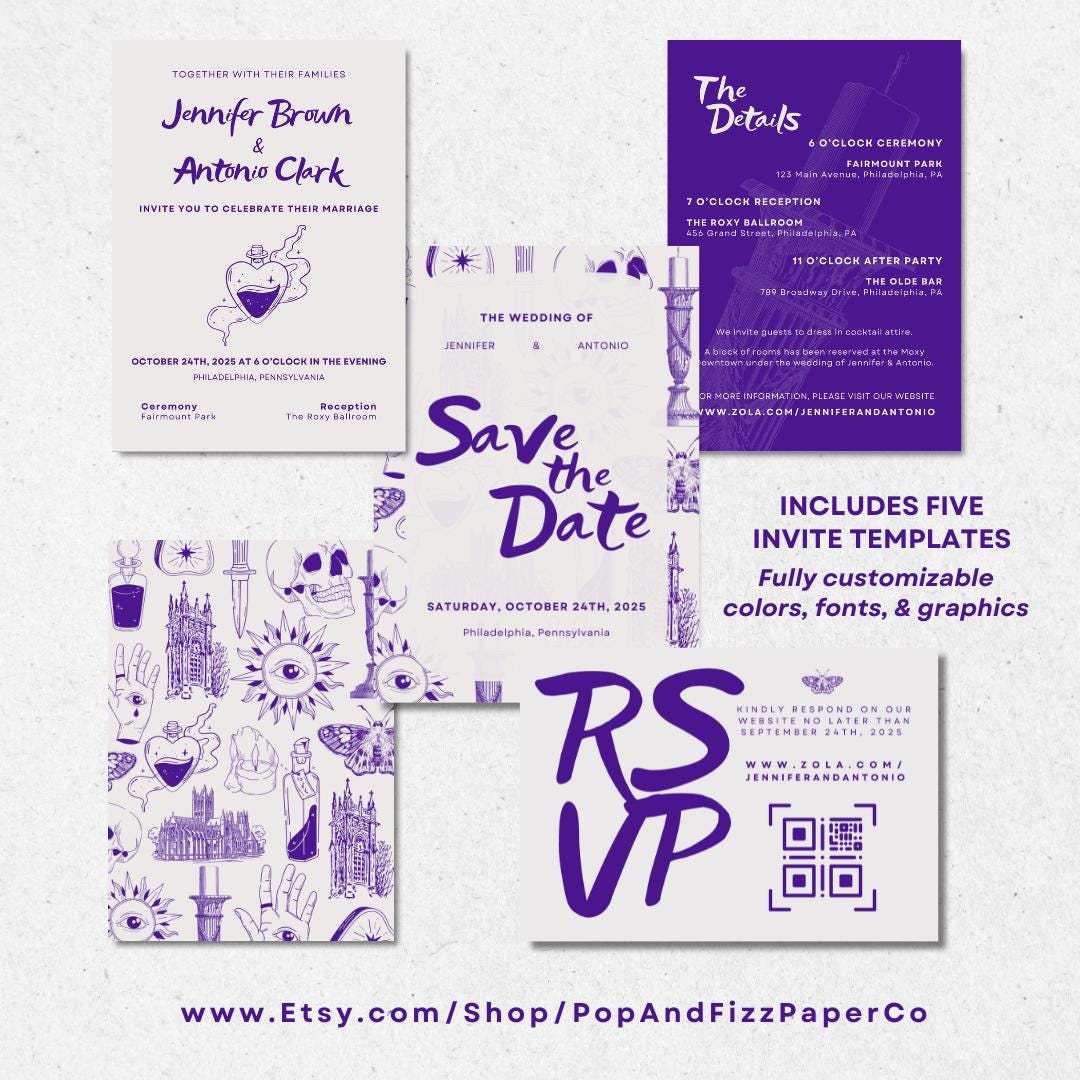 Gothic Medieval Baroque Party Wedding Engagement Birthday Bridal ...