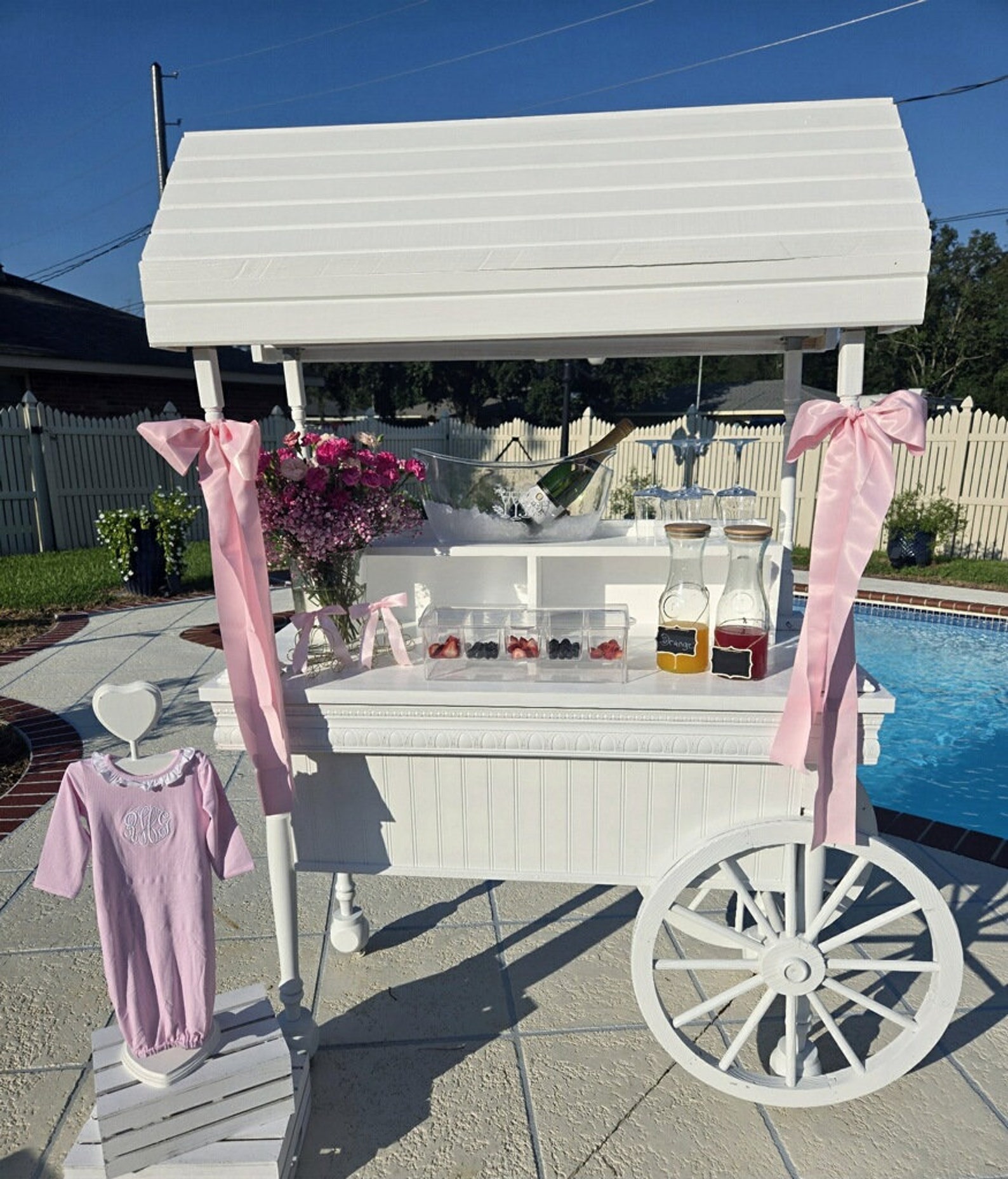 Candy Cart - Custom Hand Crafted Wood - Etsy