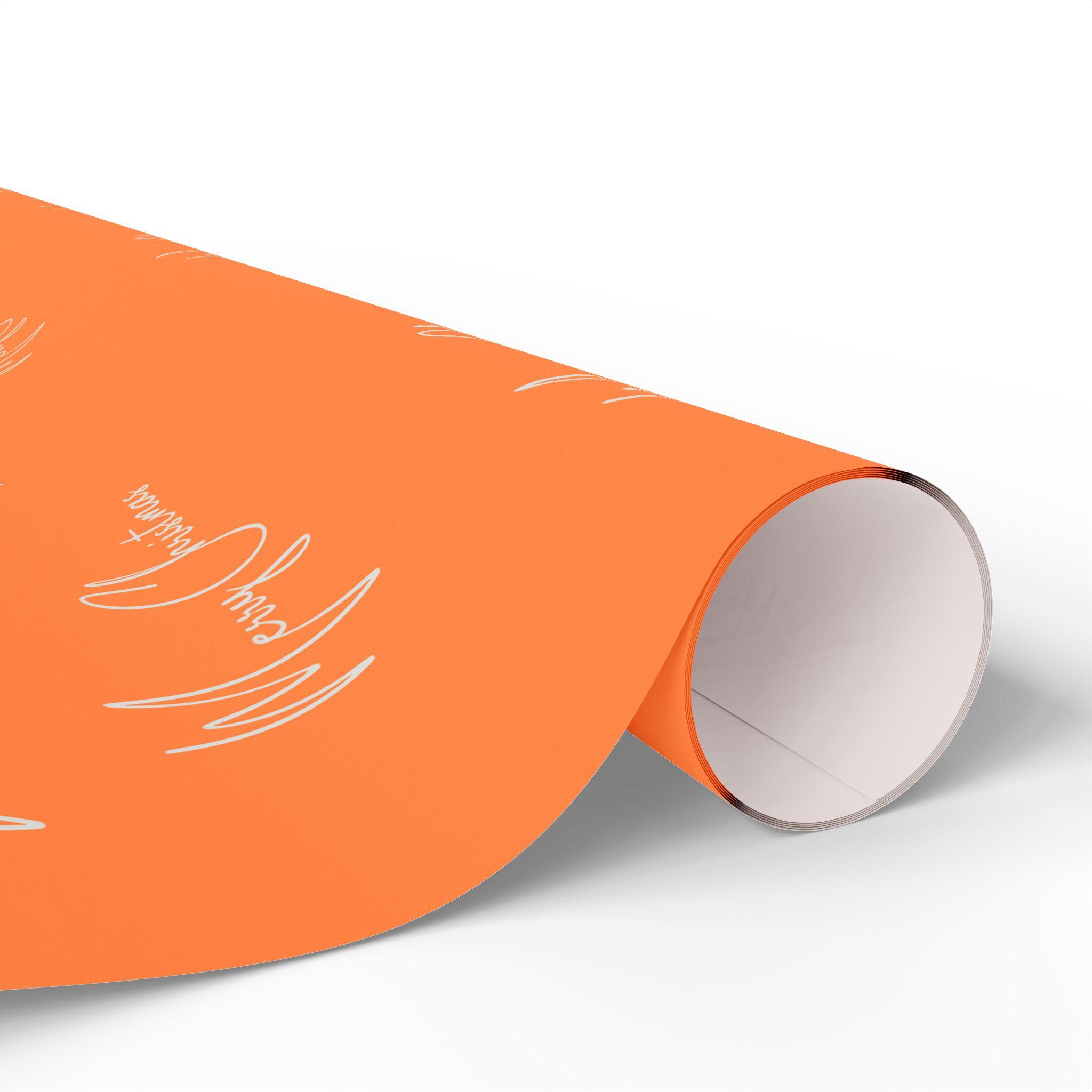 Wrapping Papers VOLS UT Christmas Candy Orange Gift Wrap, College ...