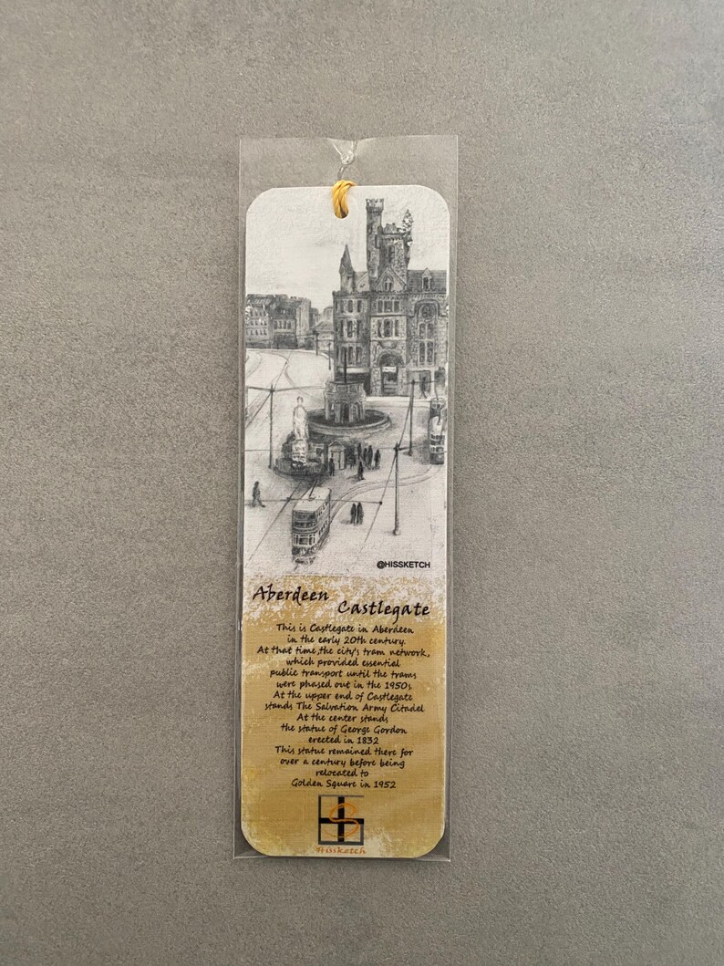 Historic Original Sketch Image on Bookmark - Etsy