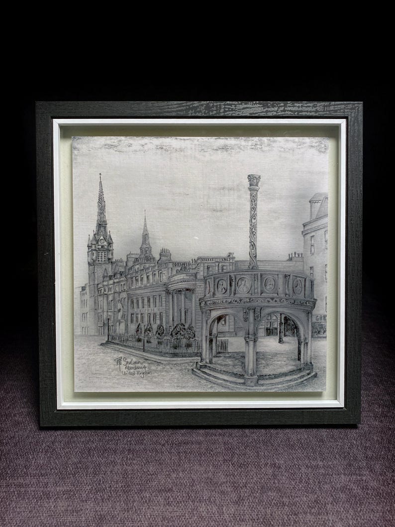 Historic Original Sketch Art Print - Etsy
