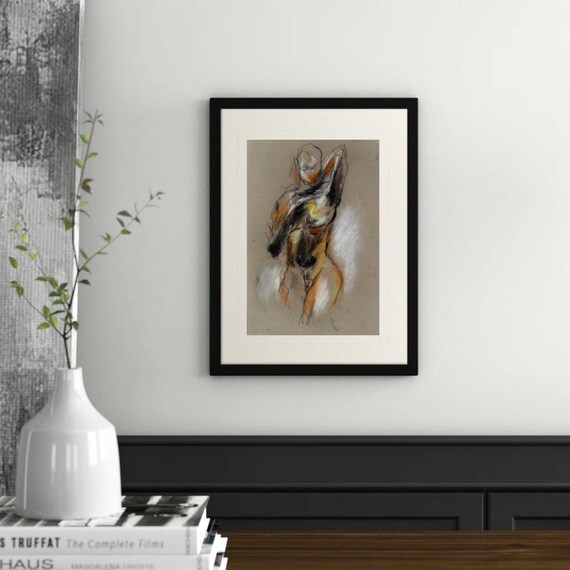 High Contrast Figure Drawing