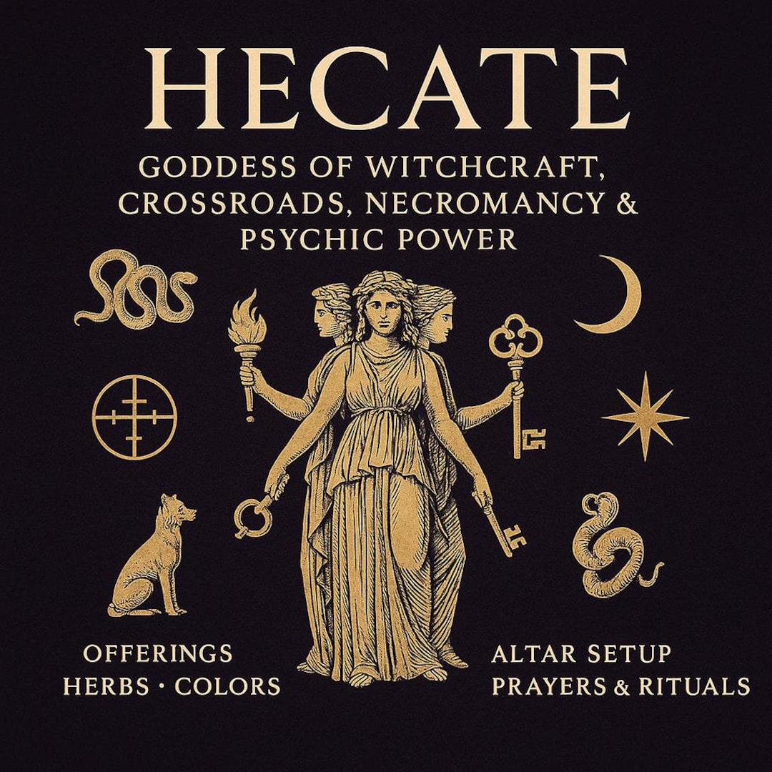 Hecate Digital Guide | Goddess of Witchcraft, Crossroads, Necromancy ...