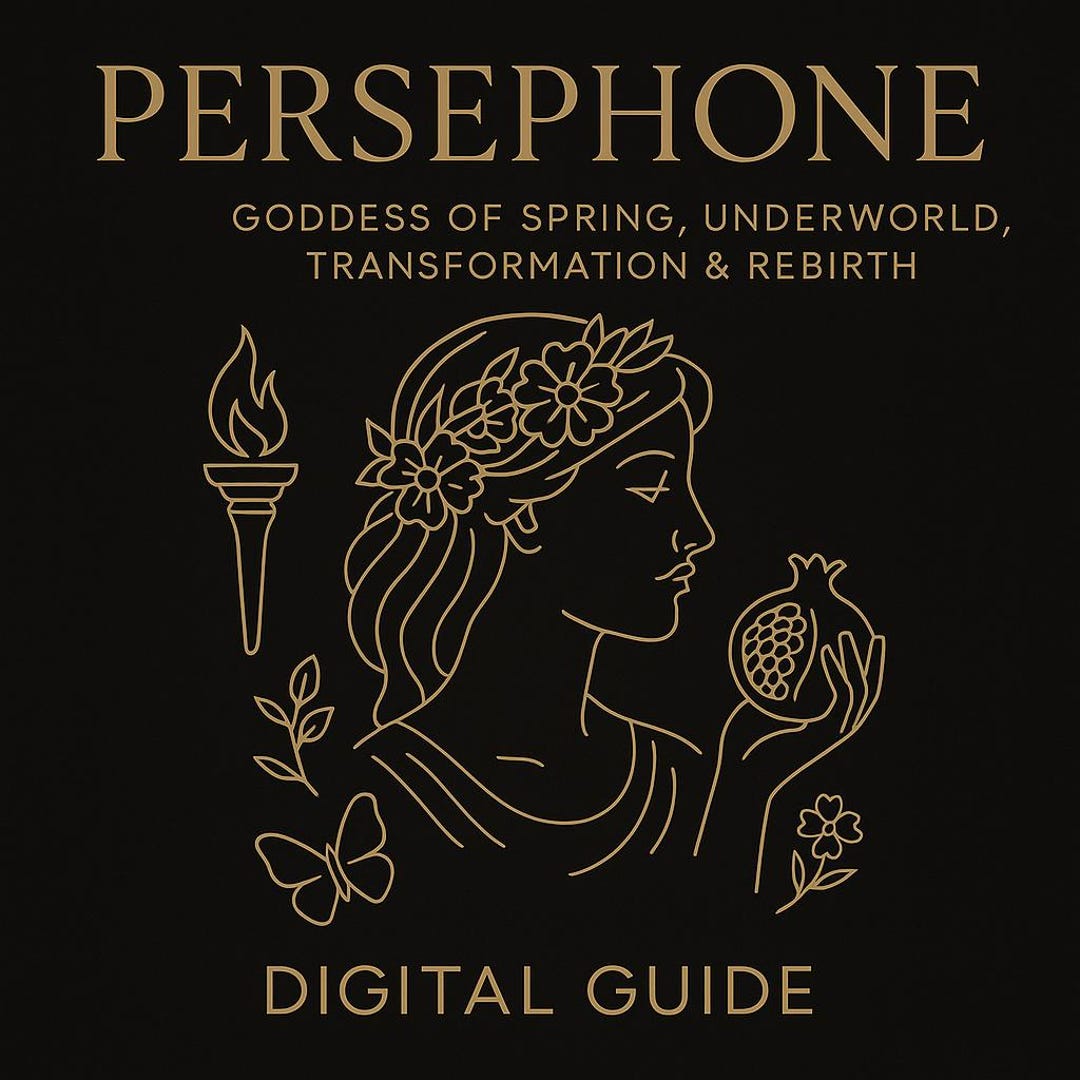 Persephone Digital Guide | Goddess of Spring, Underworld ...