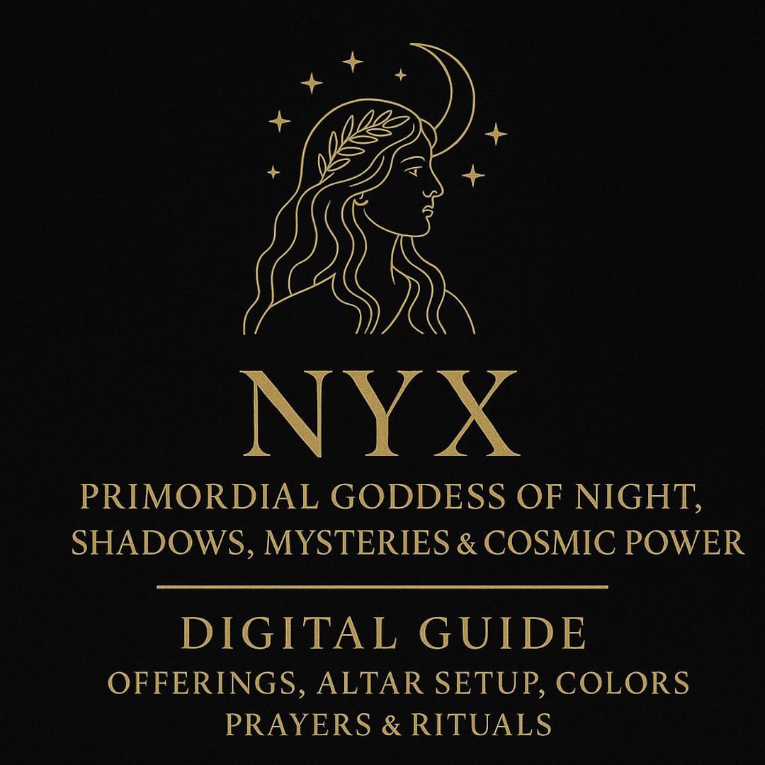 Nyx Digital Guide | Primordial Goddess of Night, Shadows, Mysteries ...