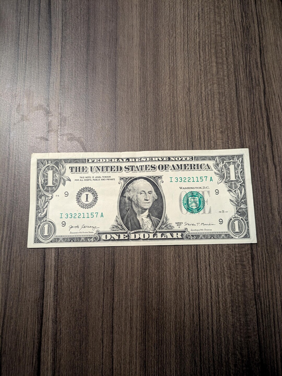 Collectable Repeating Short Ladder Serial Number, 1 Dollar Bill - Etsy