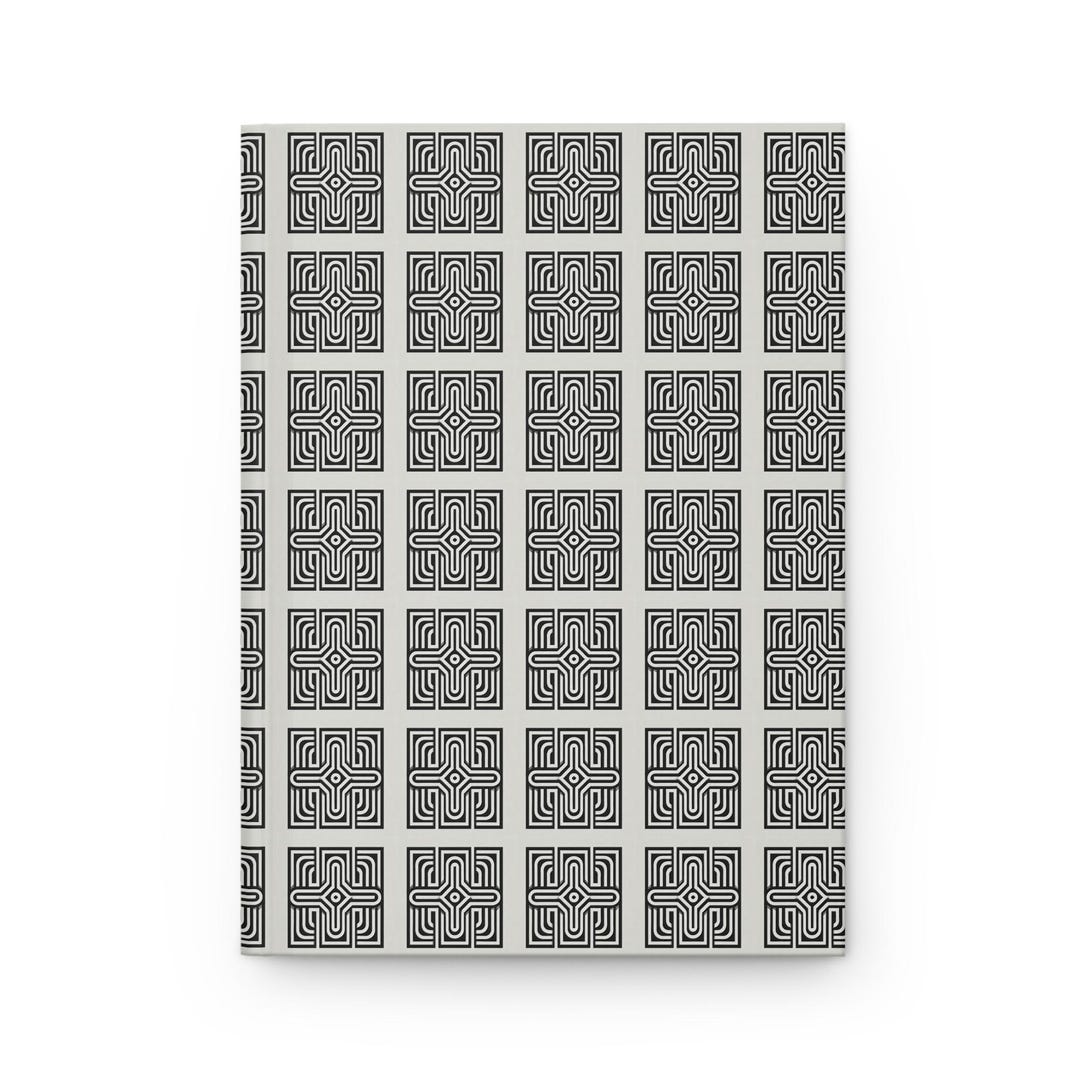 Hardcover Optical Illusion Tiles Journal Notebook 5.75x8 Perforated ...