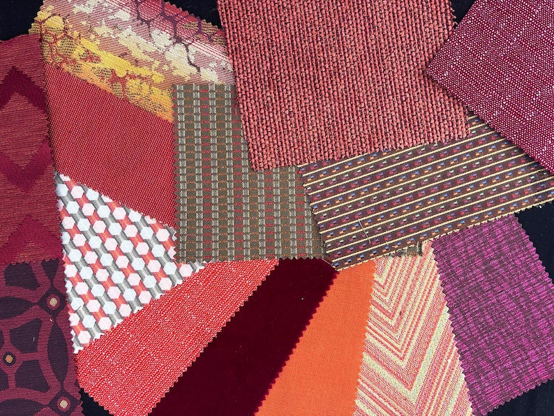 Designer Upholstery Fabric Samples, Florals, Stripes, Geometric ...