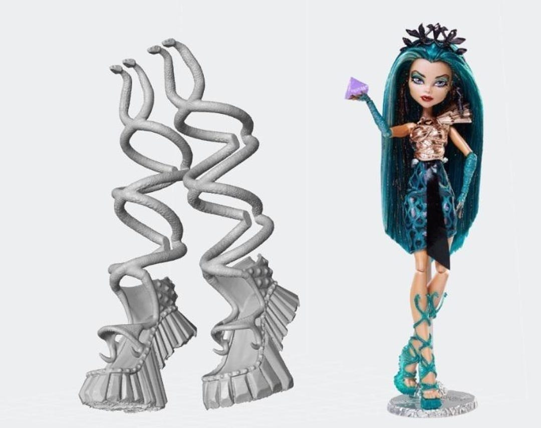Nefera De Nile, Boo York, Shoes, Monster High - Etsy