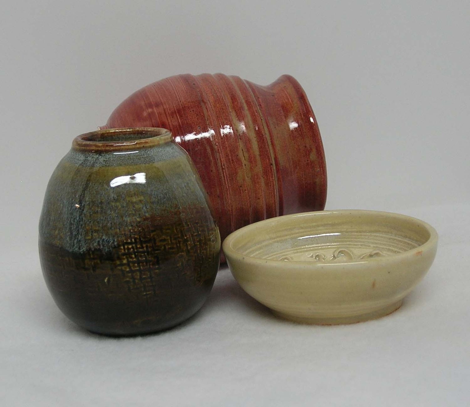 Glaze Testing Trio of Porcelain Pottery - Etsy