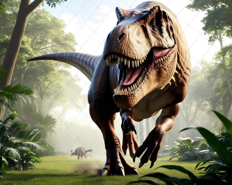 Dinosaur Digital Background, Kids Photo Prop, Photography Composite ...