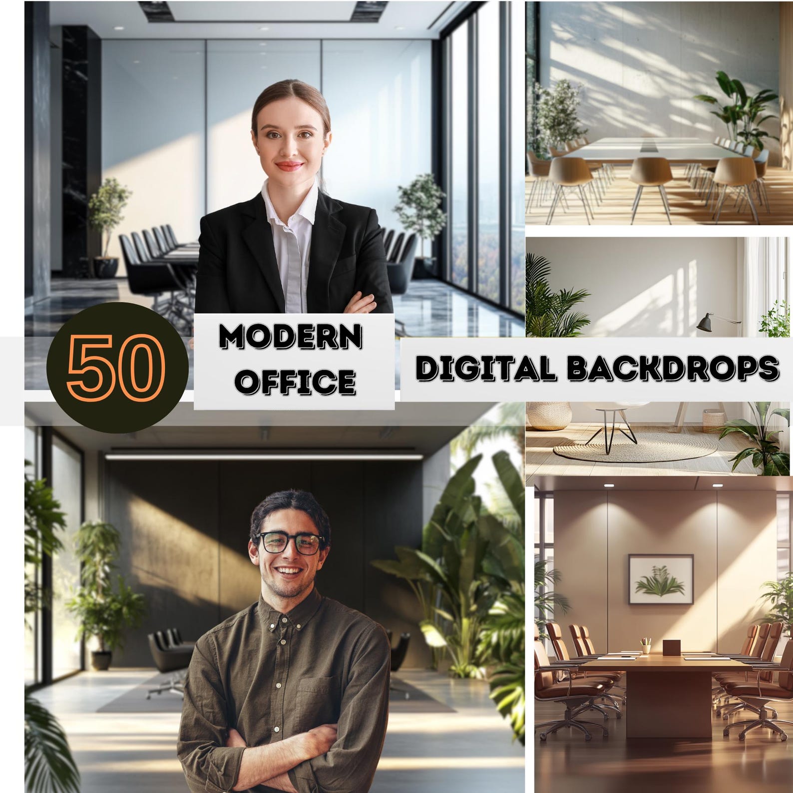 50 Modern Office Digital Backgrounds - Collection of Stylish and ...